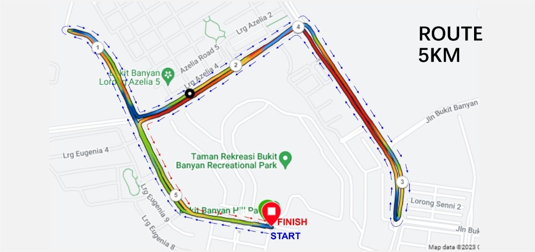 Bukit Banyan Hero Run 2023 | Checkpoint Spot