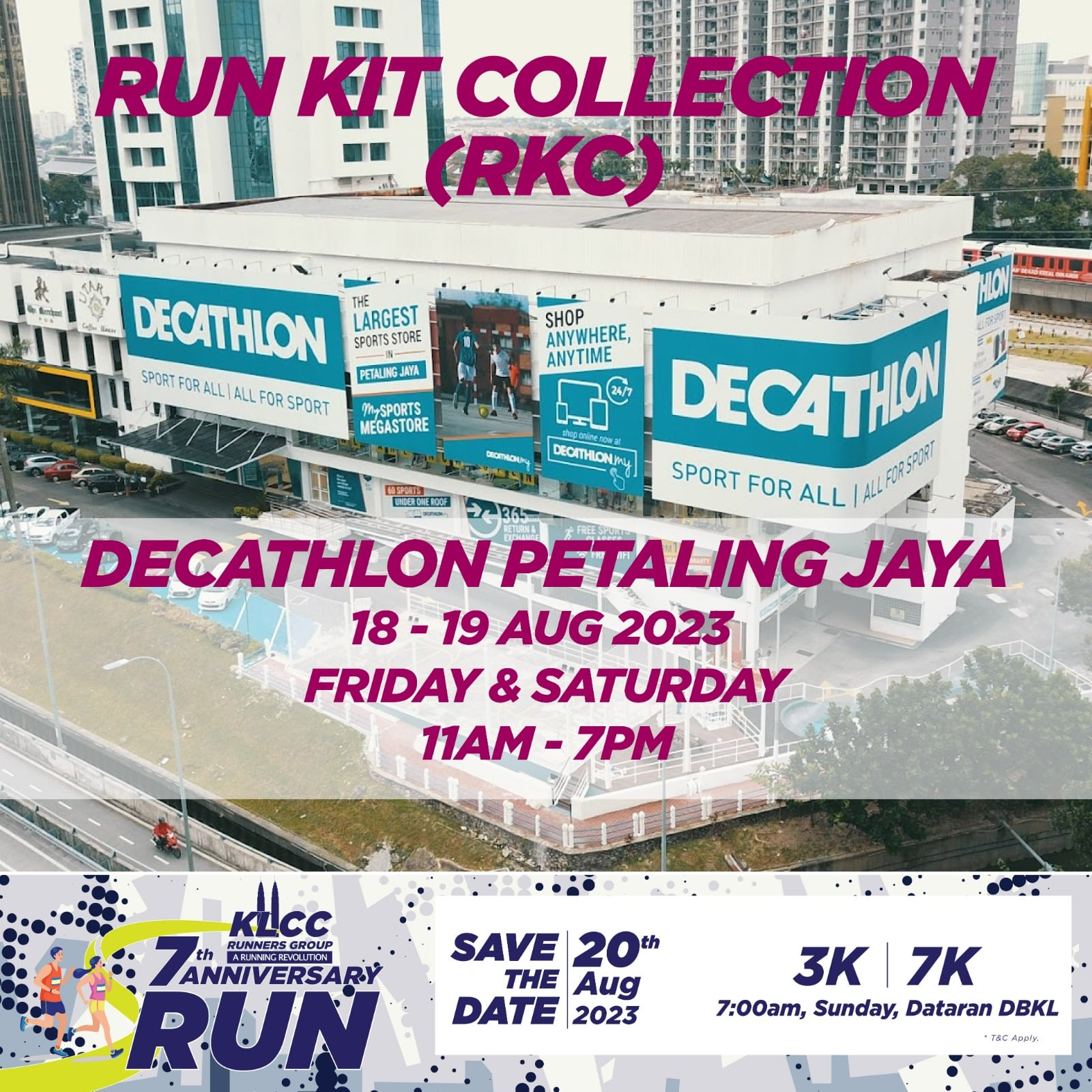 KLCC Runners Group 7th Anniversary Run 2023 | Checkpoint Spot