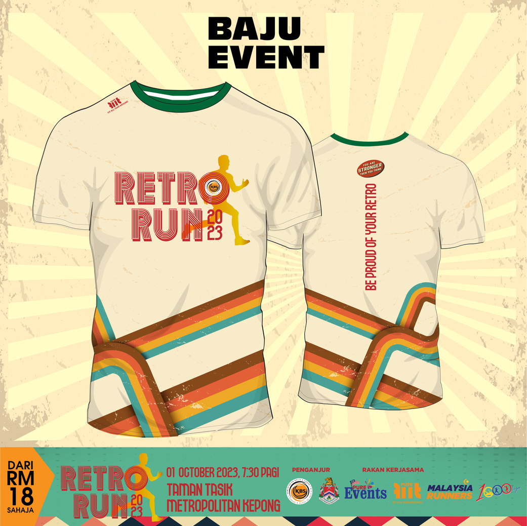 Retro Run 2023 Jelajah Genta Belia | Checkpoint Spot