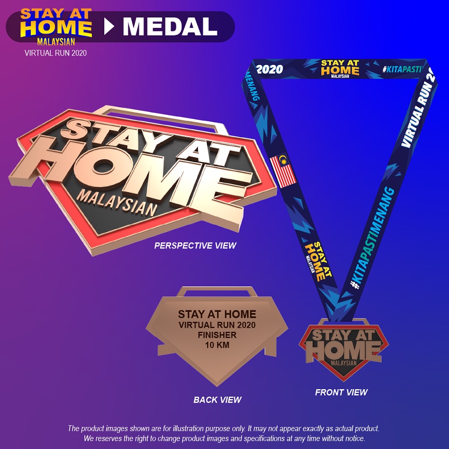 Stay at Home Malaysian Virtual Run 2020 | Checkpoint Spot