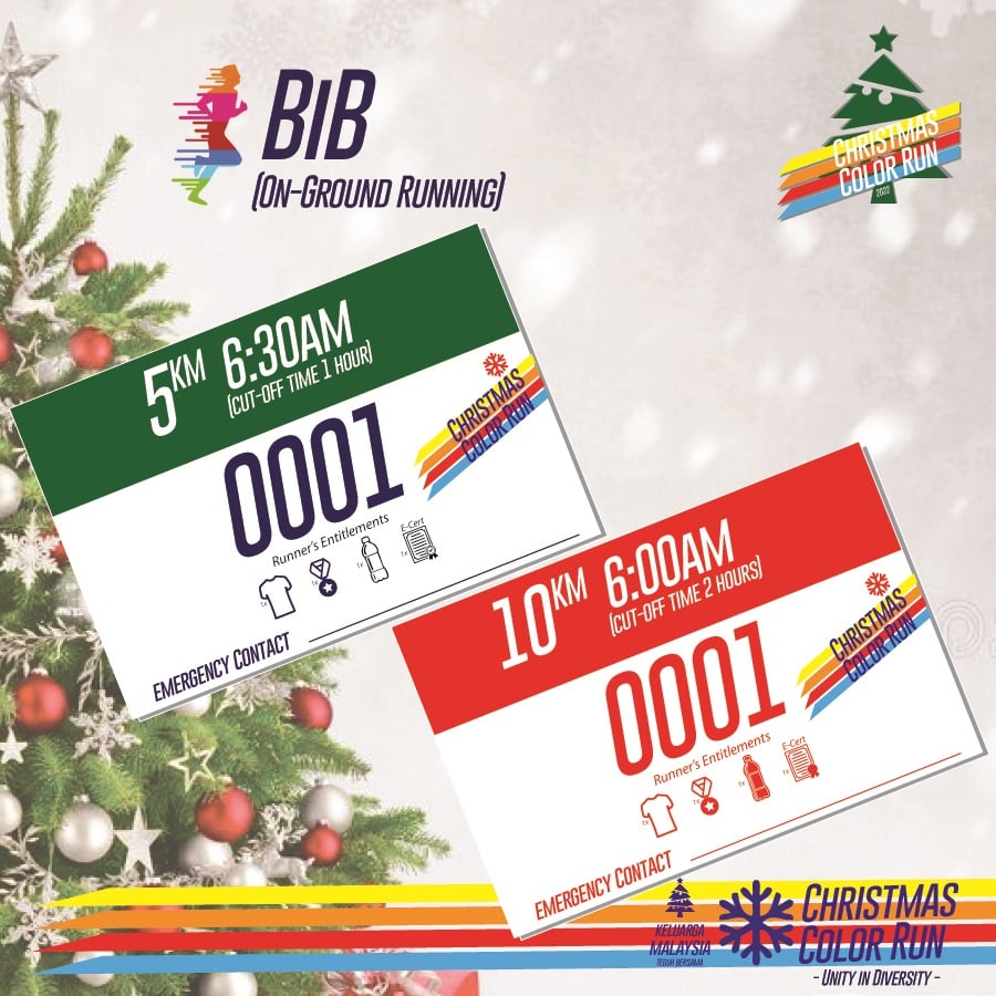 Christmas Color Run – Run For Unity 2022 | Checkpoint Spot