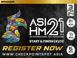AS International Half Marathon 2024 | Checkpoint Spot