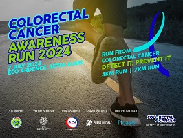 Colorectal Cancer Awareness Run 2024 | Checkpoint Spot