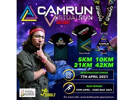 Cameron Night Run Virtual Run 2021 | Checkpoint Spot