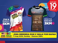 JIWA MERDEKA RUN X WALK FOR RAFAH 2024 | Checkpoint Spot