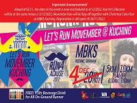 Movember Kuching - Run For A Cause 2022 | Checkpoint Spot