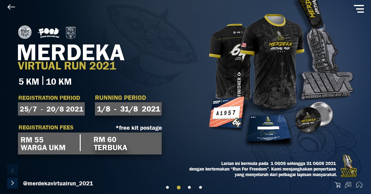 Merdeka Virtual Run 2021 | Checkpoint Spot