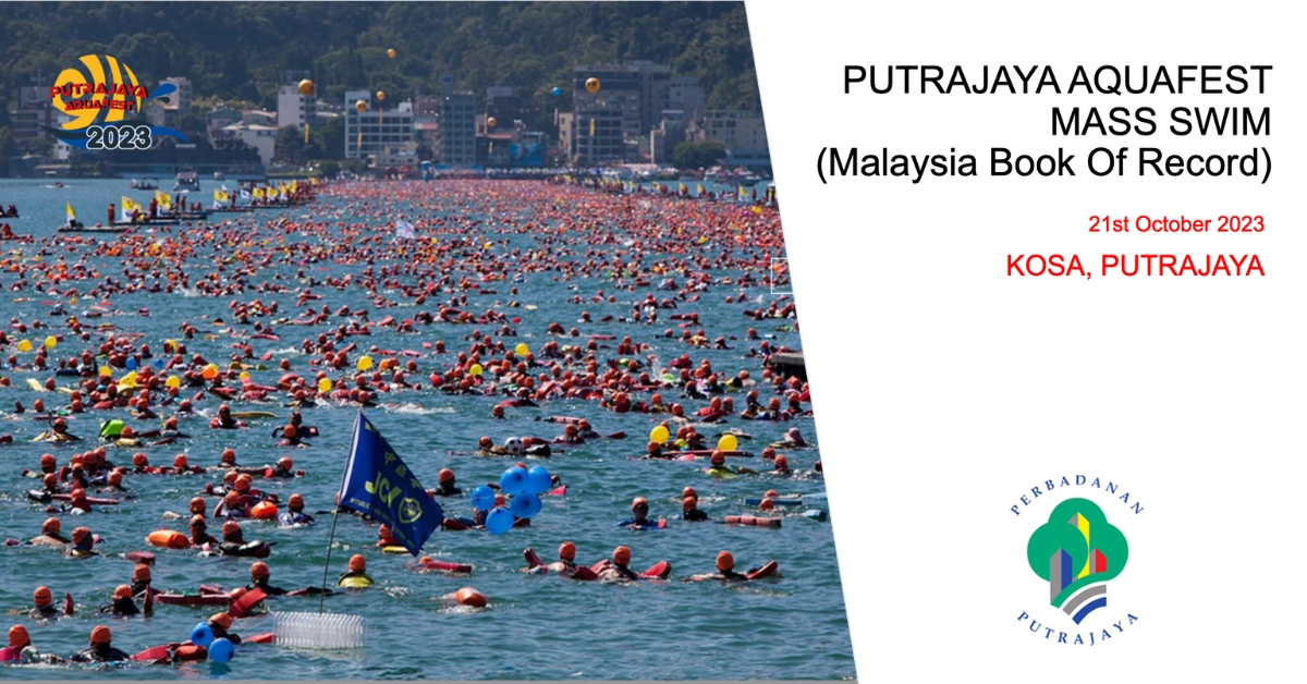 Putrajaya Aquafest Mass Swim (Malaysia Book Of Record) | Checkpoint Spot