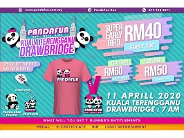 5KM Panda Fun Run Walk Ride 2020 Terengganu (Virtual Run) | Checkpoint Spot