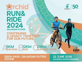 Petronita Orchid Run & Ride 2024 - Iskandar Puteri | Checkpoint Spot