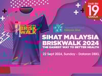 Sihat Malaysia Briskwalk 2024 | Checkpoint Spot