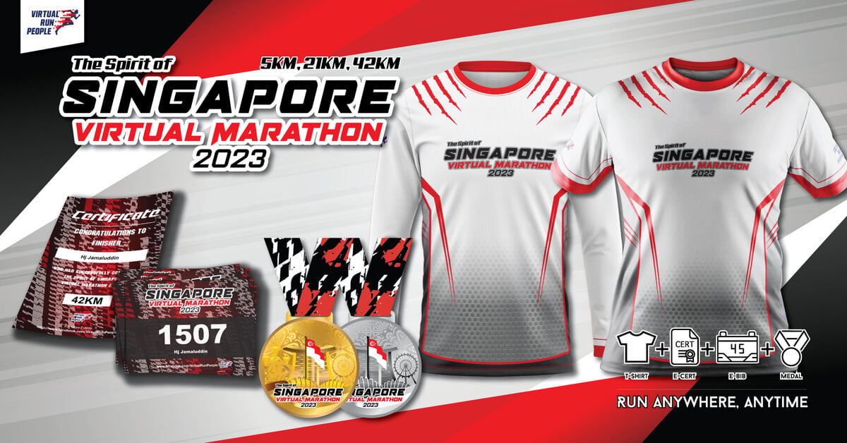 Spirit of Singapore Virtual Marathon 2023 | Checkpoint Spot