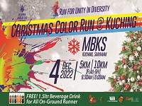 Christmas Color Run – Run For Unity 2022 | Checkpoint Spot